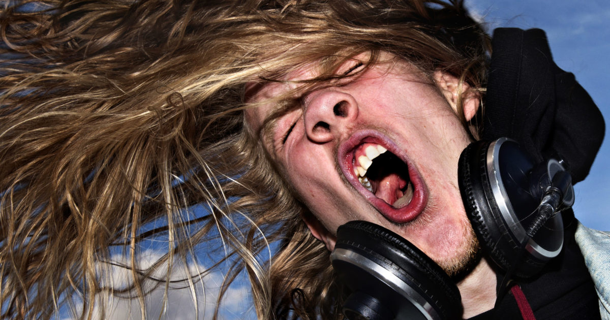 How to dance at a heavy metal music festival - 1854 Photography