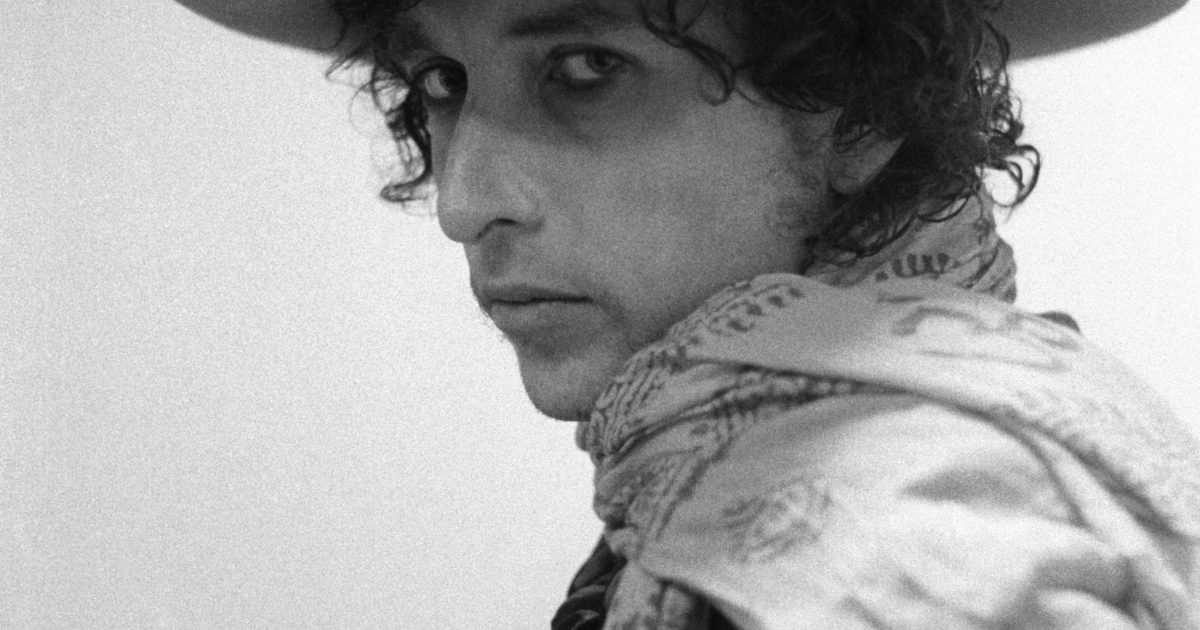 Bob Dylan on tour in 1975, shown for the first time - 1854 Photography