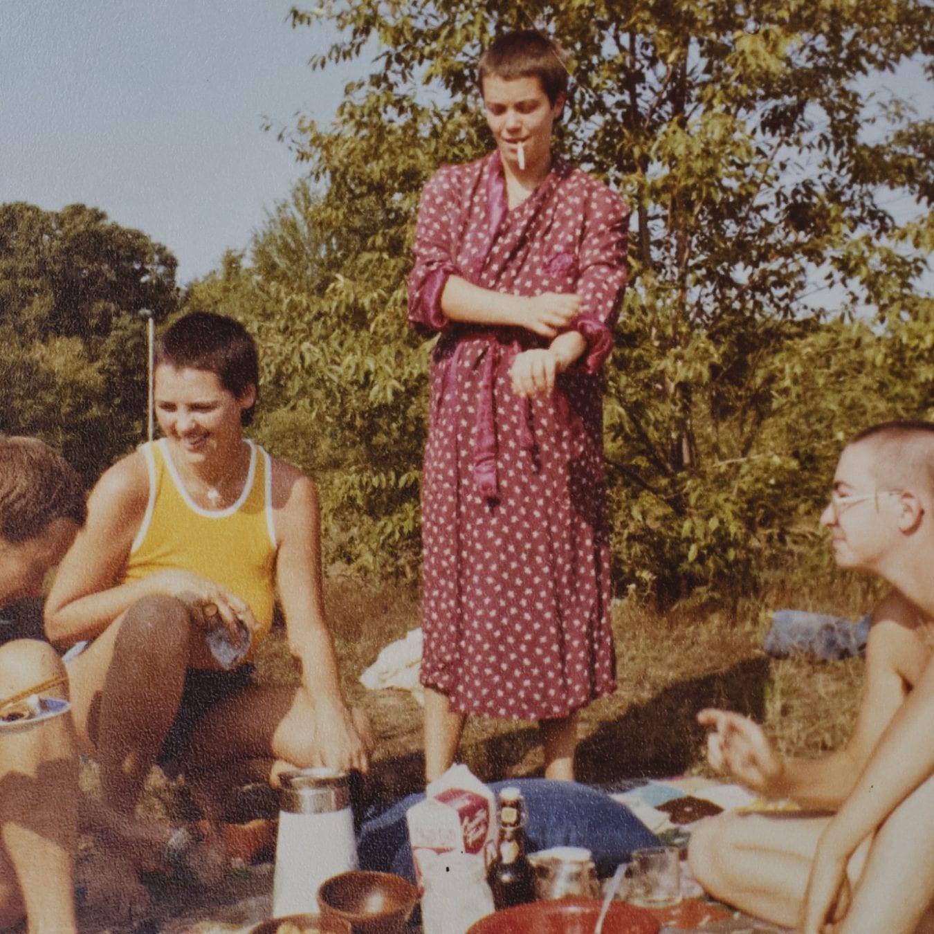 Devyn Galindo, Myriam Boulos, Juan Brenner and Micaiah Carter use their ...