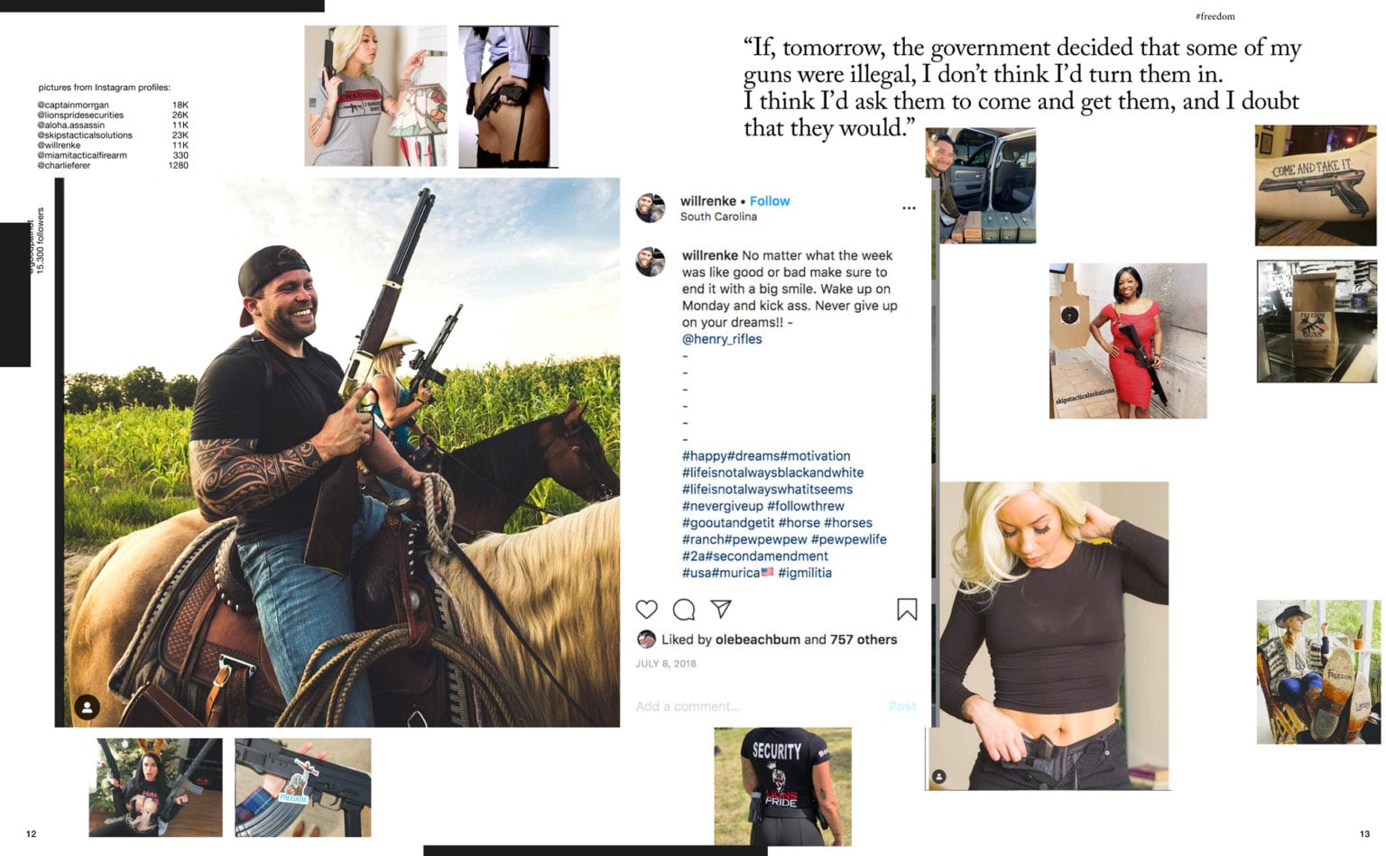 The Ameriguns: Gabriele Galimberti’s analysis of US gun culture - 1854 ...