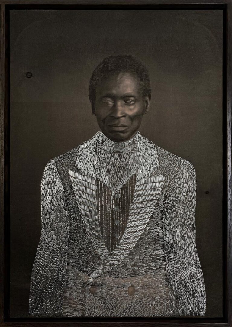 Sasha Huber redresses seven portraits of enslaved individuals made in ...